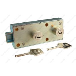 AGA dual control deposit lock with 2 x 52mm keys per lock | 1010 Security